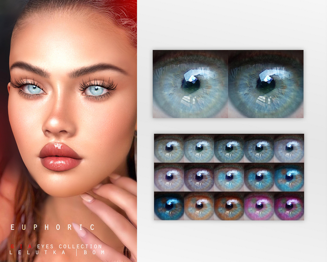 Second Life Marketplace E U P H O R I C Gia Eyes Lelutka